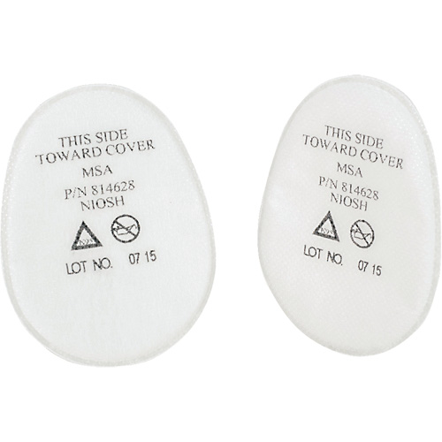 MSA Snap-On Prefilter & Cover, Particulate Filter, N95 Filter SHA201 ...