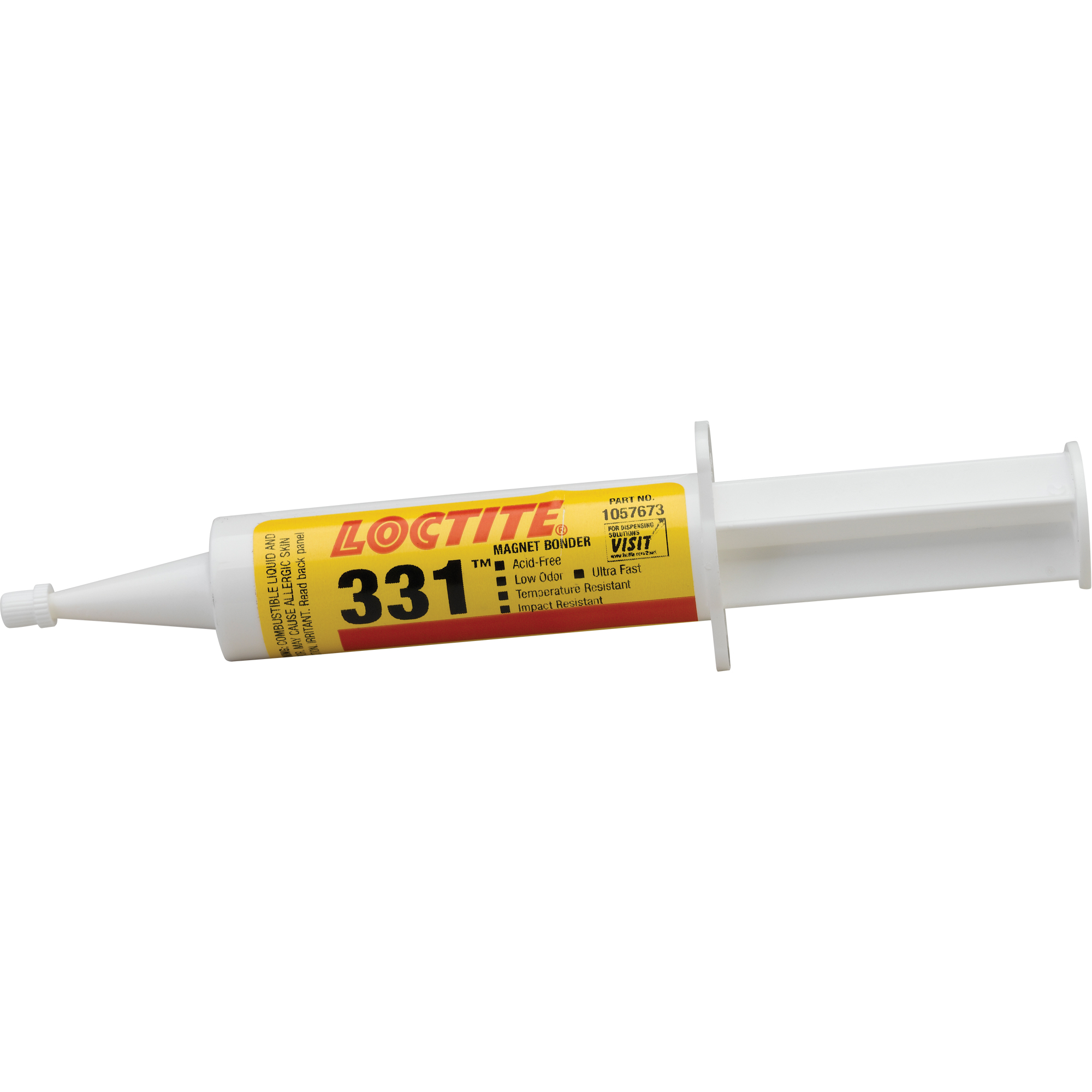 Loctite 331 Magnet Bonder Adhesive, 50 g., Syringe AD126 | Industrial Sales