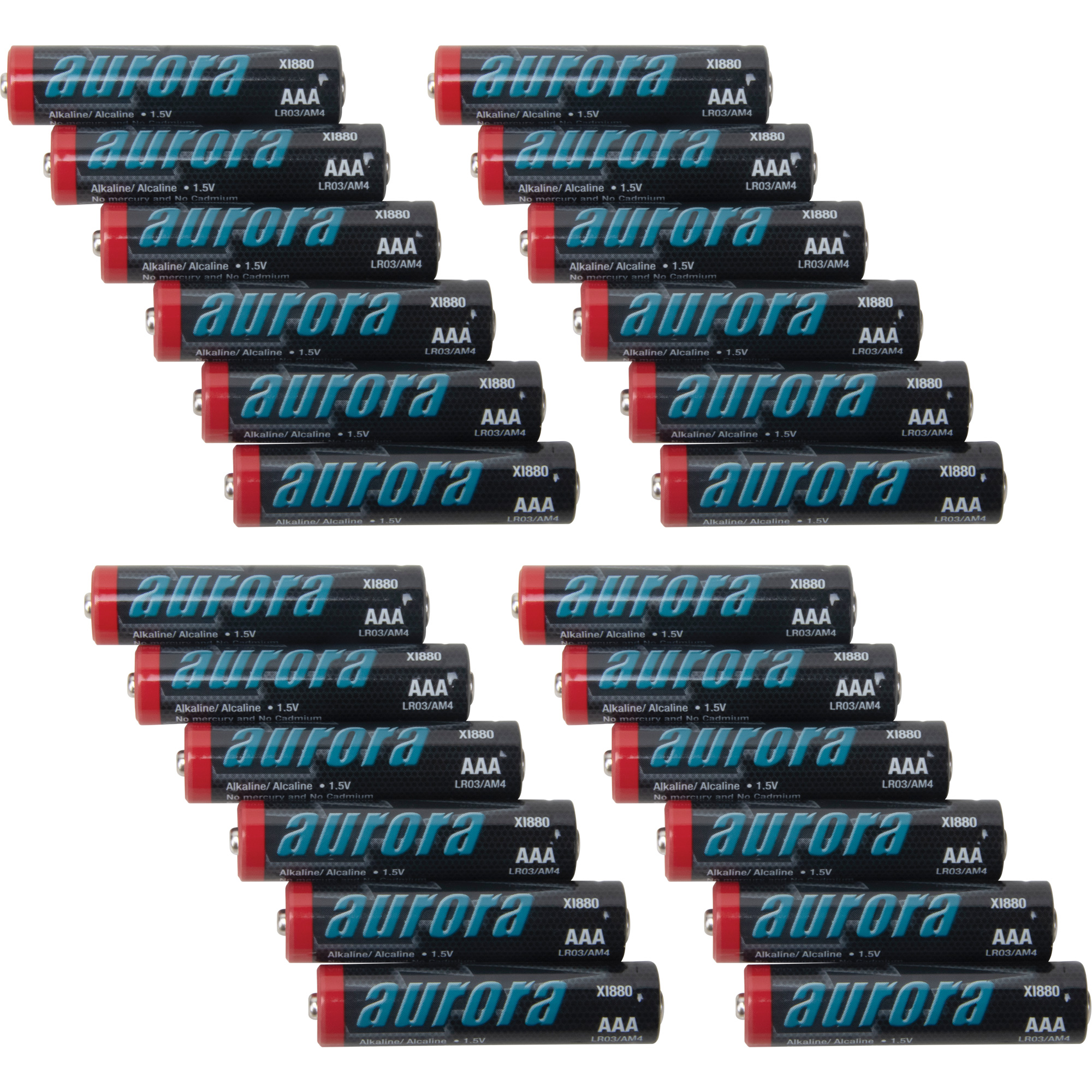 Aurora Tools Alkaline Batteries, AAA, 1.5 V XI880 | Industrial Sales